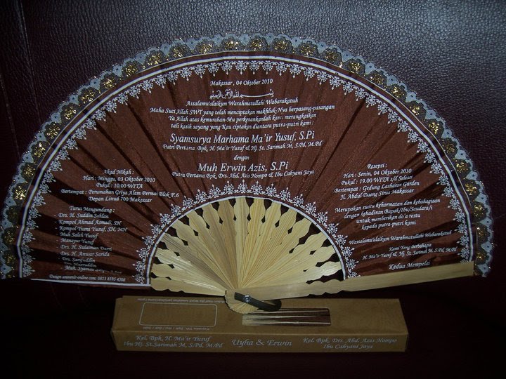 SHAFWAN STORE : Iklan : Undangan Pernikahan Unik