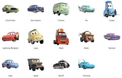 cars: sus amigos
