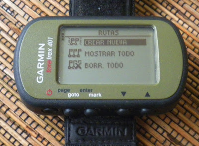 Menú Principal > Rutas > Crear Nueva