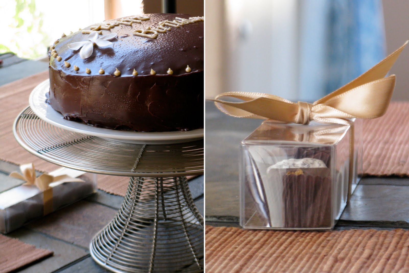 The Cilantropist: Chocolate and Salted Caramel Birthday Layer Cake