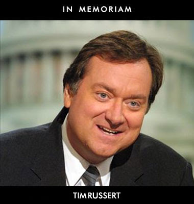 Viva Chuck Todd v1.0 - powered by Cerebral Itch: IN MEMORIAM: Tim Russert