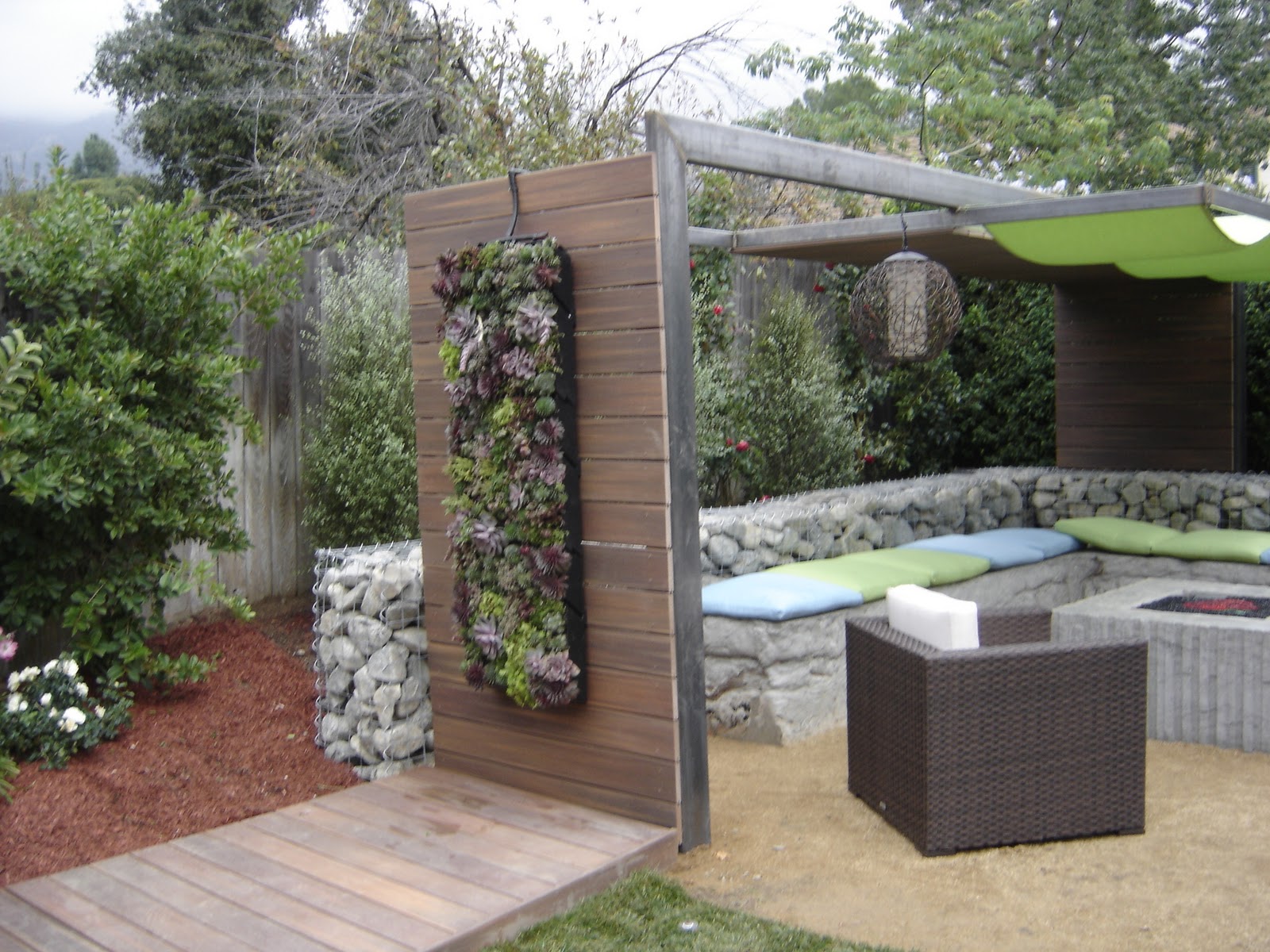 Creating living walls: Vertical Wall with Yard Crashers in Pasadena