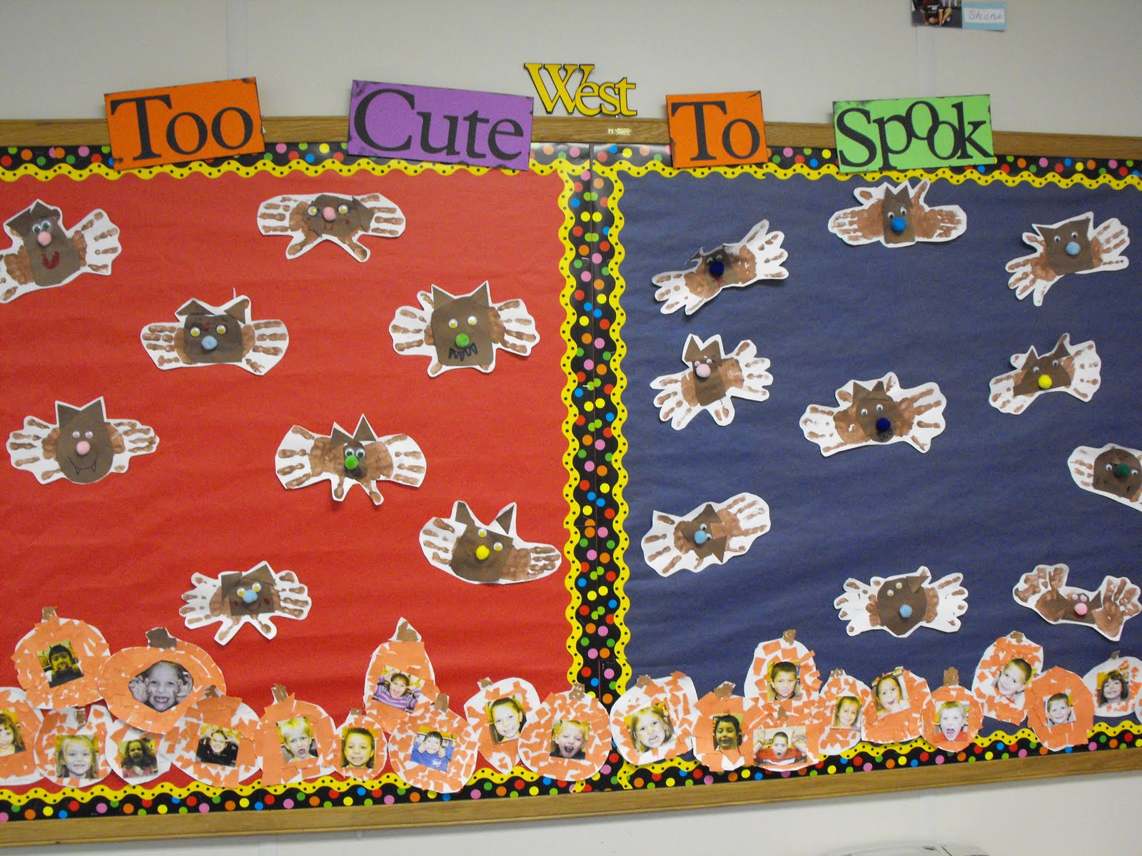 Scrap and Teach: Too Cute Too Spook Bulletin Board