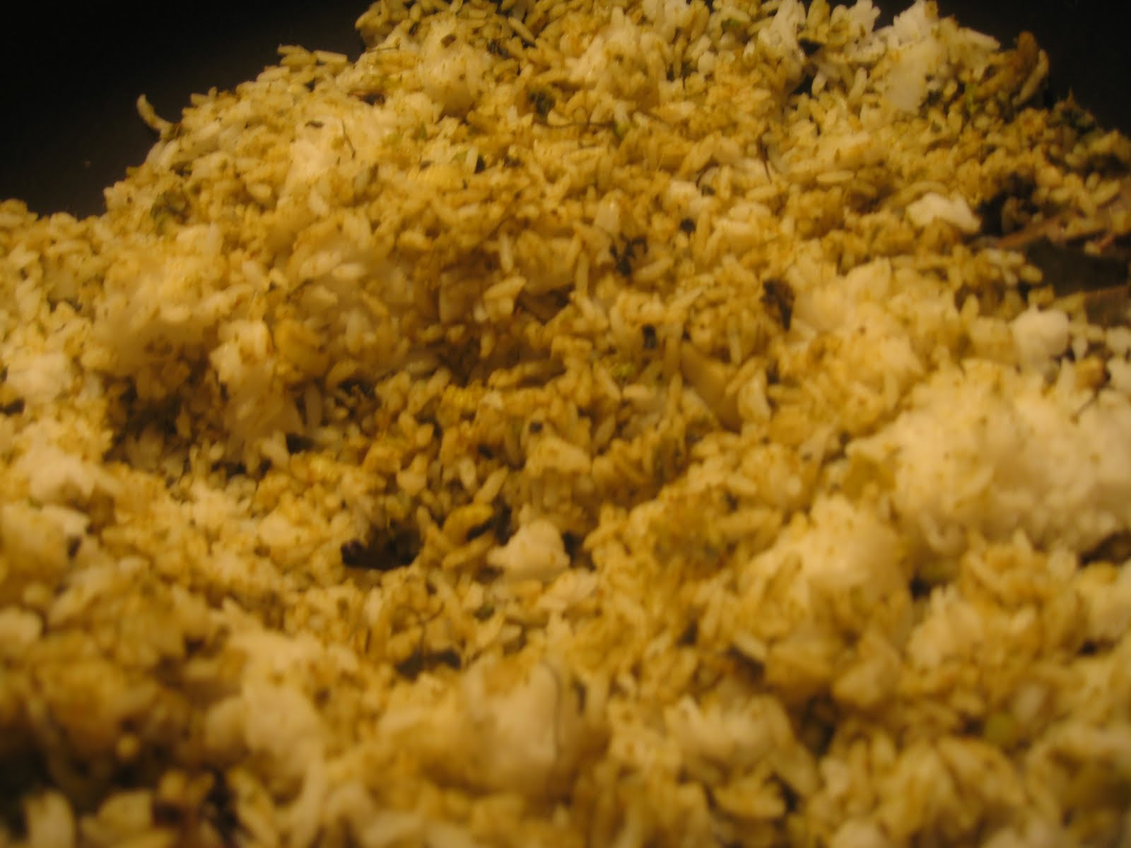 SUMADHURA: Ridgegourd Peel Rice/Pulav flavored with Kasoori Methi and ...