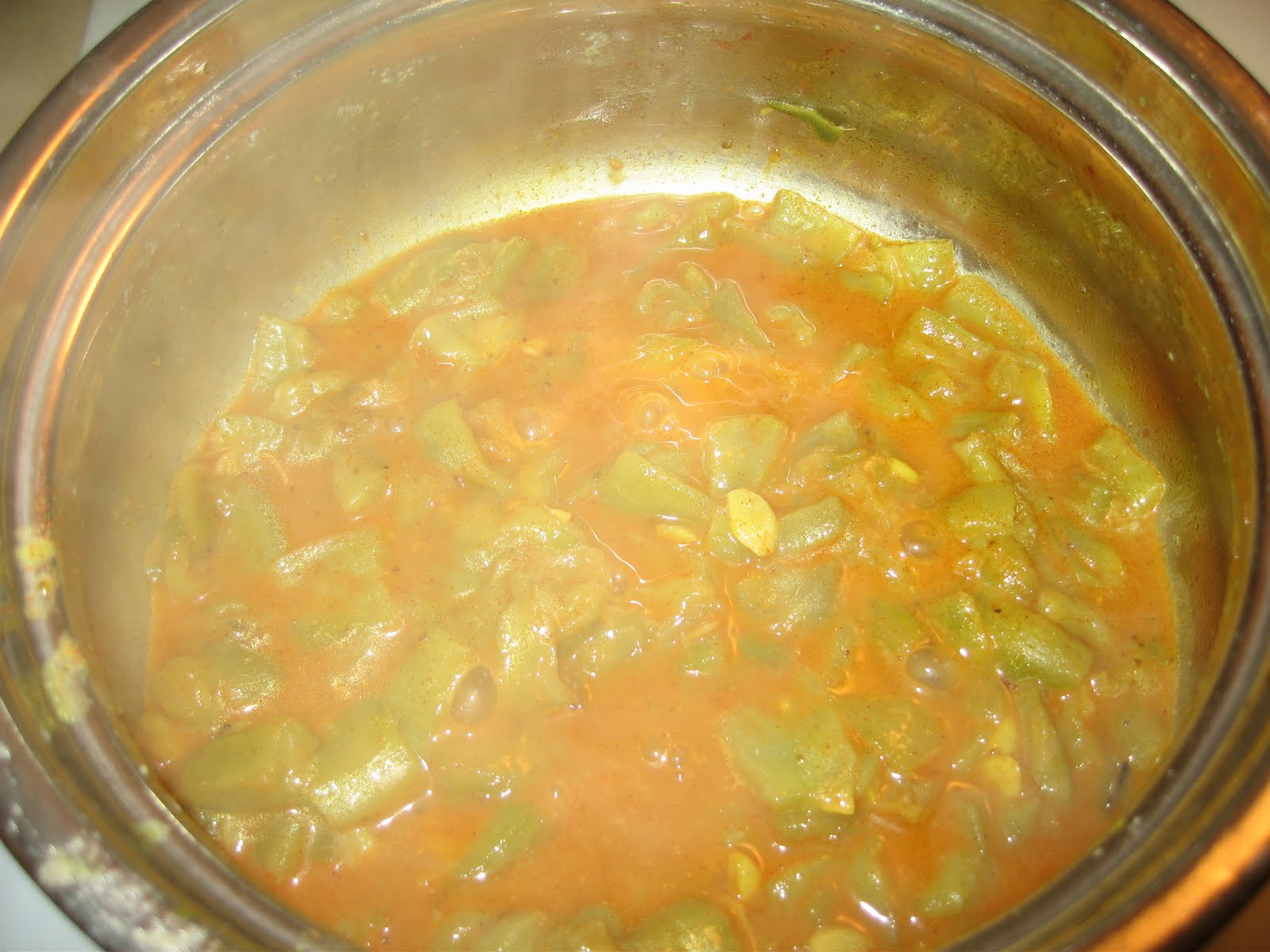 SUMADHURA: Beerakaya Jeelakarra Karam Kura/RidgeGourd Curry with Cumin ...