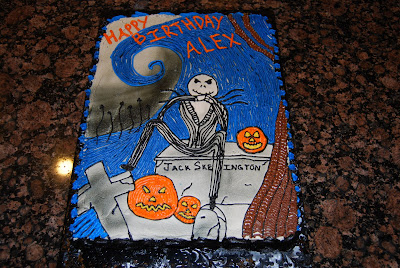 Cake Mamas: Jack Skellington cake