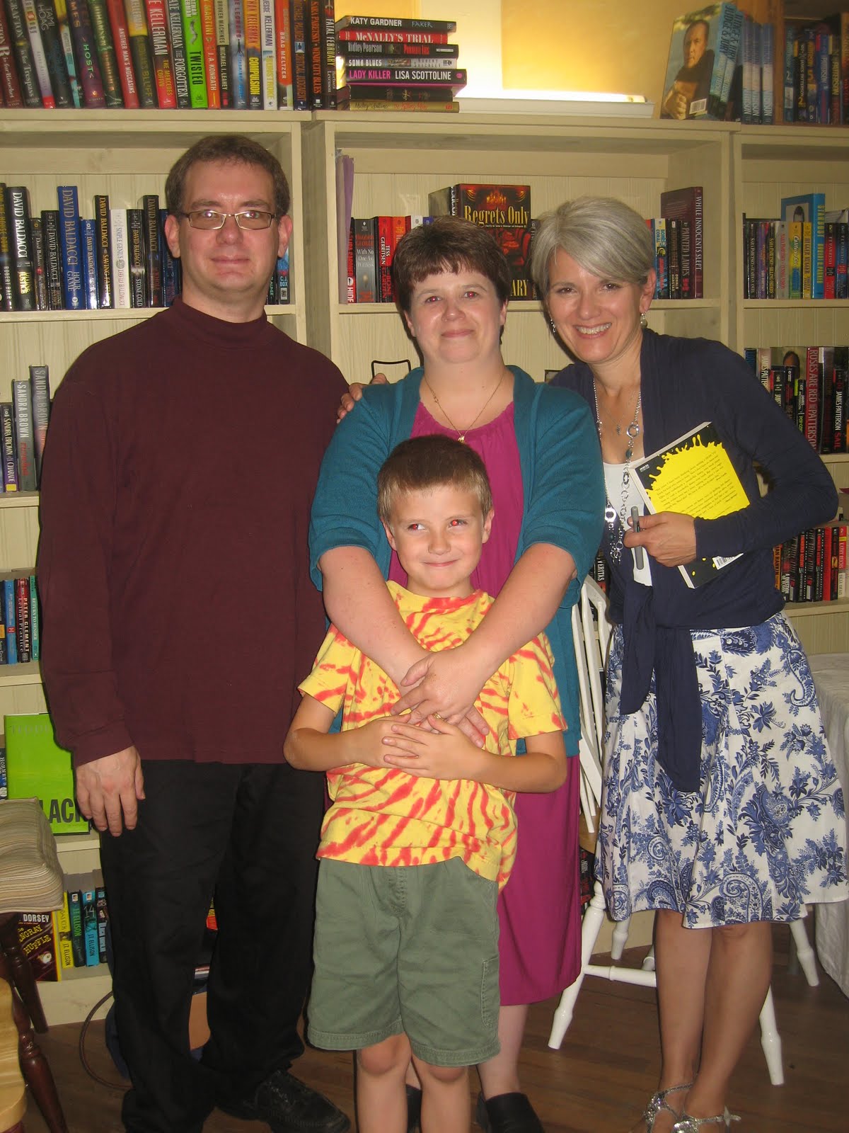 Booking Mama: Visit to Aaron's Books & Susan Gregg Gilmore