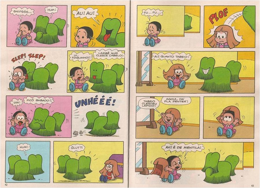 Mônica e Magali: 5 Floquinho - Penteado da Maria Cebolinha (5)