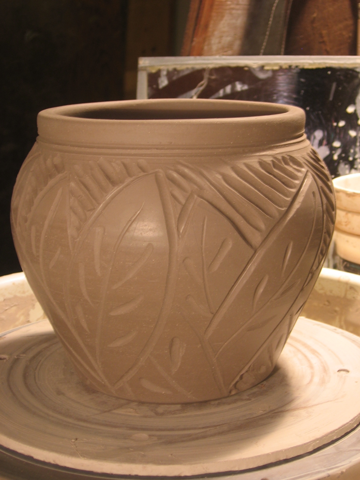 meesh's pottery: getting back in the "groove" of making...