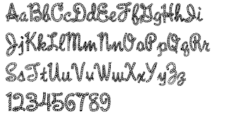 Embroidery By Design: Fonts
