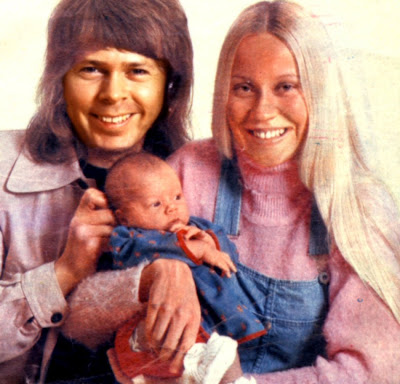 My ABBA World: Björn, Agnetha and baby Linda