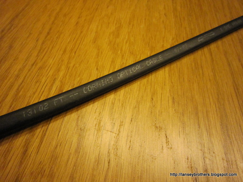 The Lansey Brothers' Blog: What's Inside a Fiber Optic Cable? Project