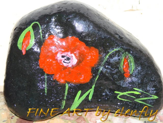 Fine Art Elenfly: ΖΩΓΡΑΦΙΚΗ ΣΕ ΠΕΤΡΑ Νο 2 - PAINTINGS IN STONE Ν2