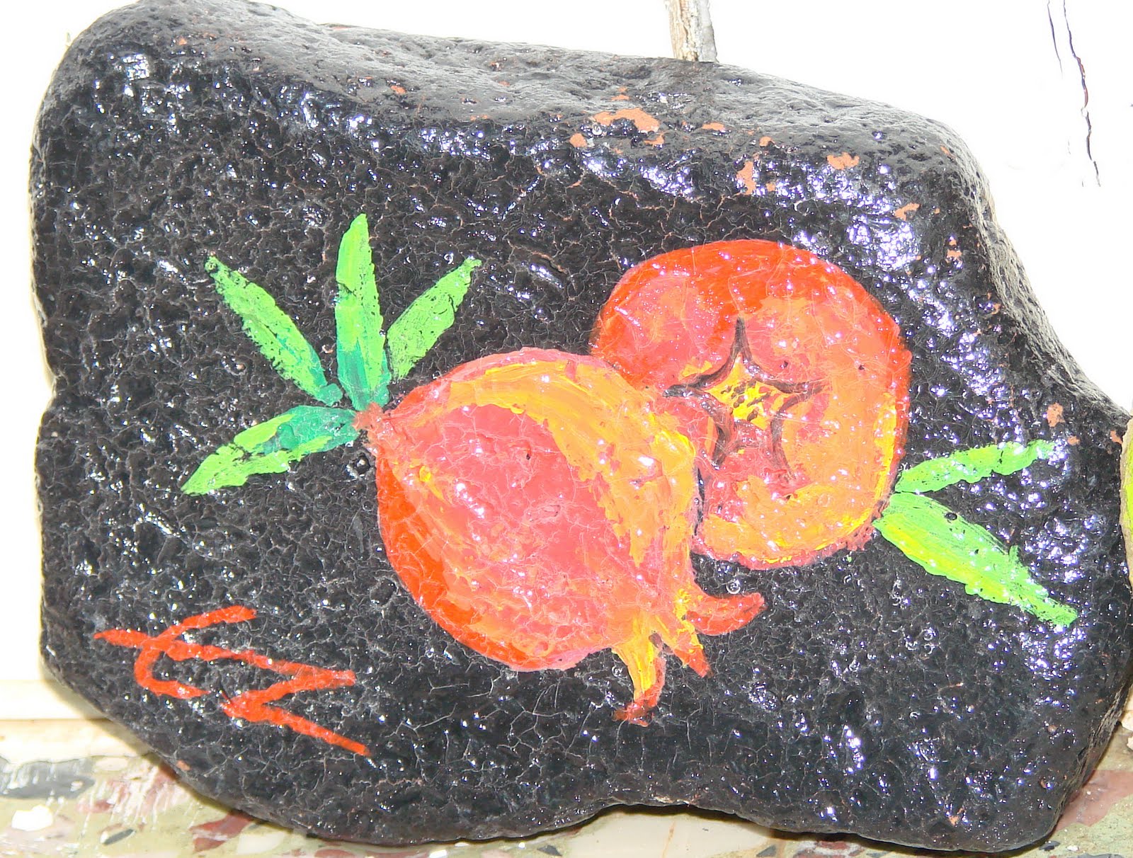 Fine Art Elenfly: ΖΩΓΡΑΦΙΚΗ ΣΕ ΠΕΤΡΑ Νο 2 - PAINTINGS IN STONE Ν2