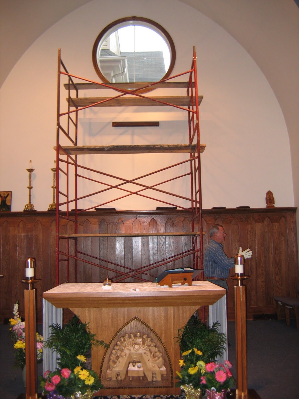 St. Andrew the Apostle Parish Blog: New Window Installed