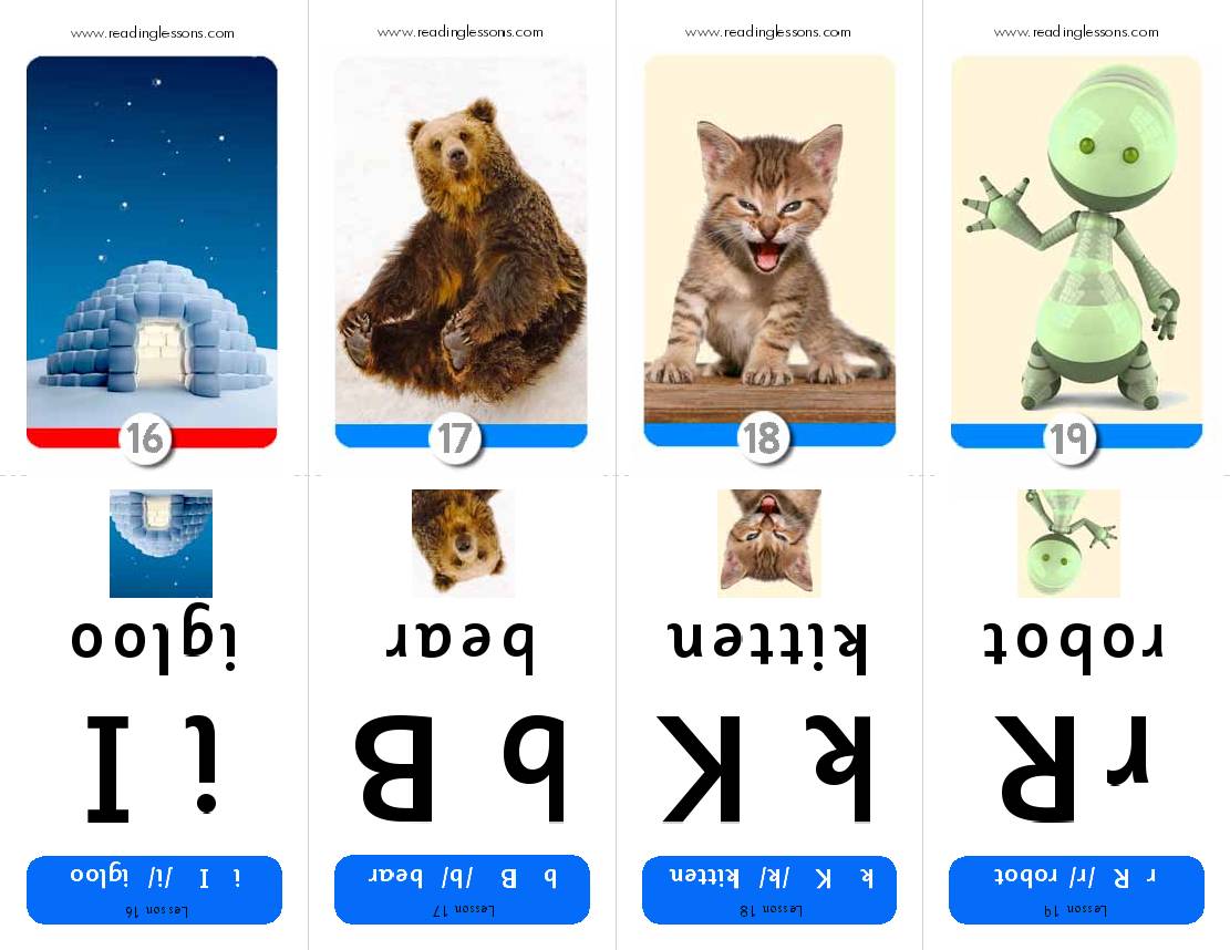 Angol feladatok, mondókák, színezők: Sound Symbol Cards - Angol ABC