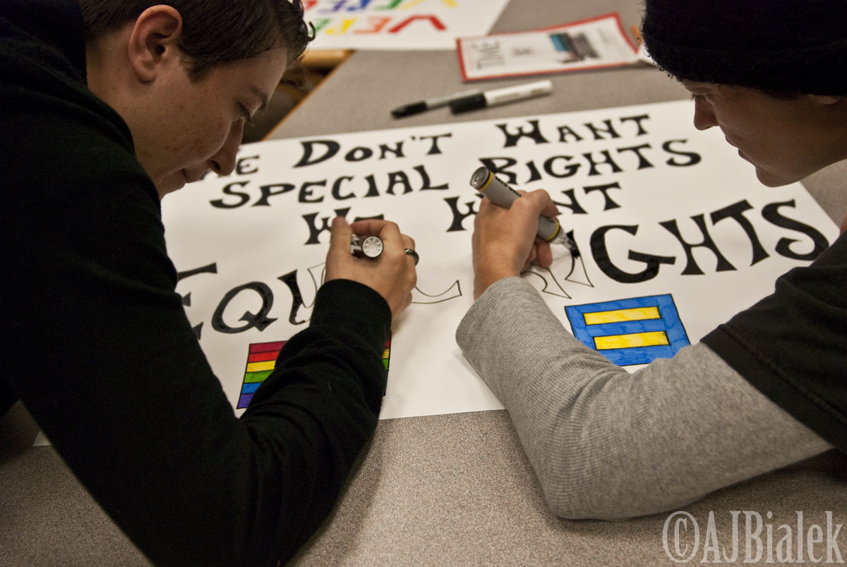 Adam Bialek's Portfolio: National Equality March Photo Story