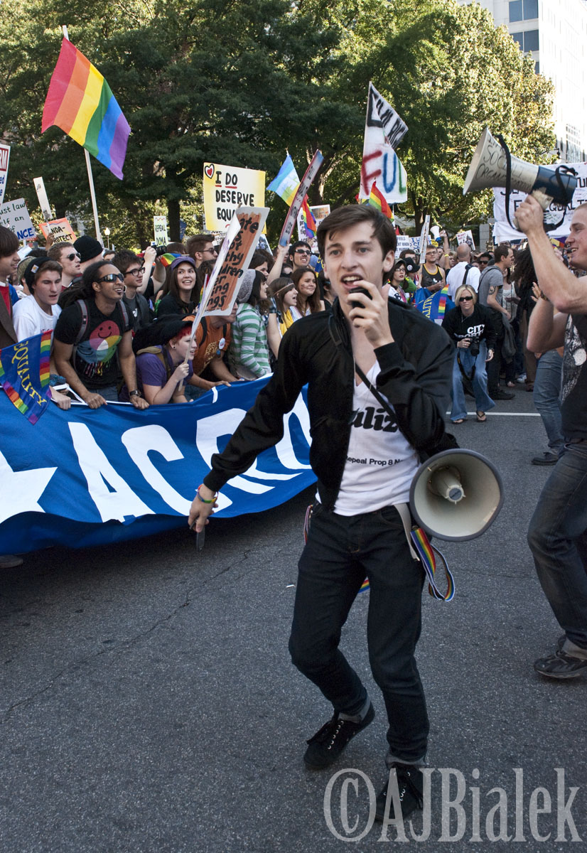 Adam Bialek's Portfolio: National Equality March Photo Story