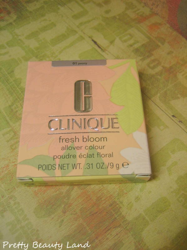 Pretty Beauty Land: Review: Clinique Fresh Bloom Allover Colour