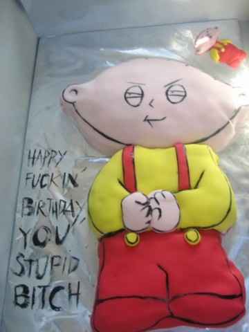 piece of cake: Stewie Griffin