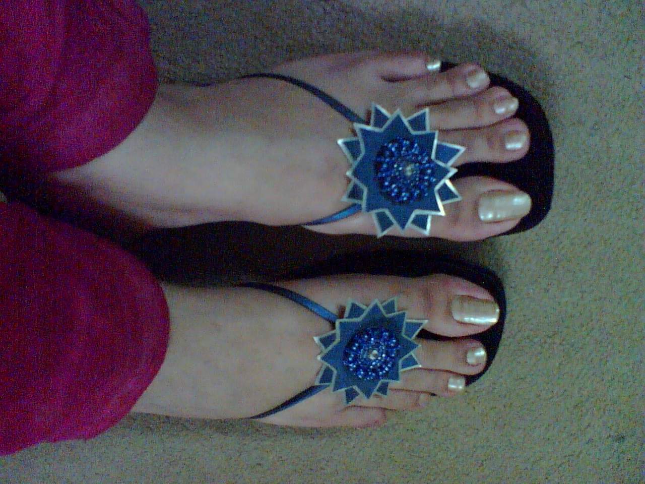 Feet Nails Aunty Feet