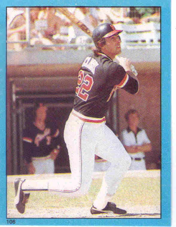 A Giant Blog: 1982 Topps Baseball Stickers - Giants