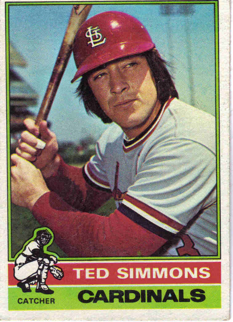 Project Baseball 1976: 1976 Topps #290 - Ted Simmons