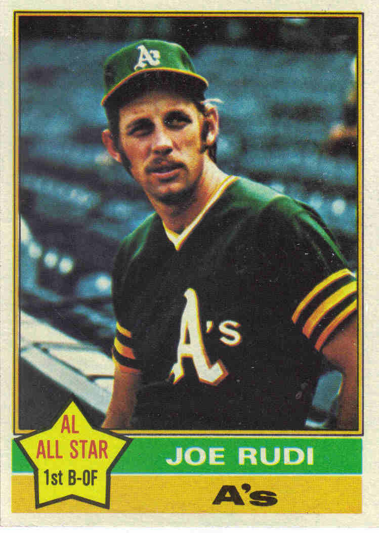 Project Baseball 1976: 1976 Topps #475 - Joe Rudi