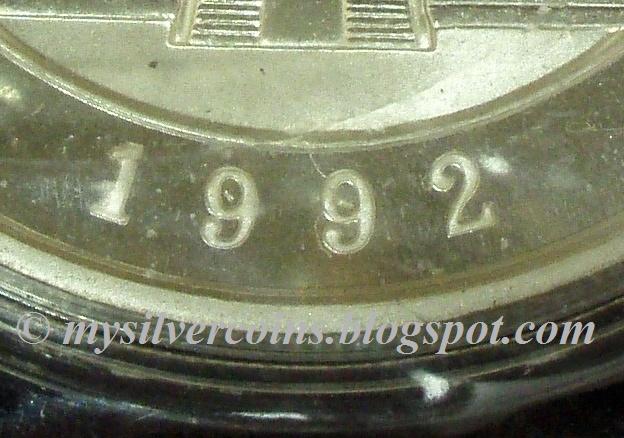 Silver Coins Collection: 1992 Silver Panda (Small & Large Dates)