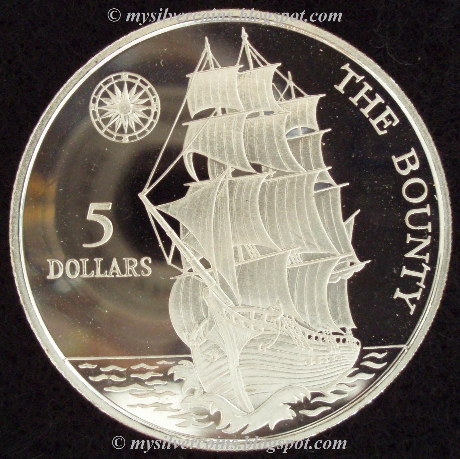 Silver Coins Collection: 1992 Niue Silver Proof - The Bounty