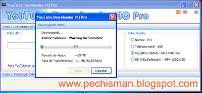 YouTube Downloader HQ Pro v1.0 Español