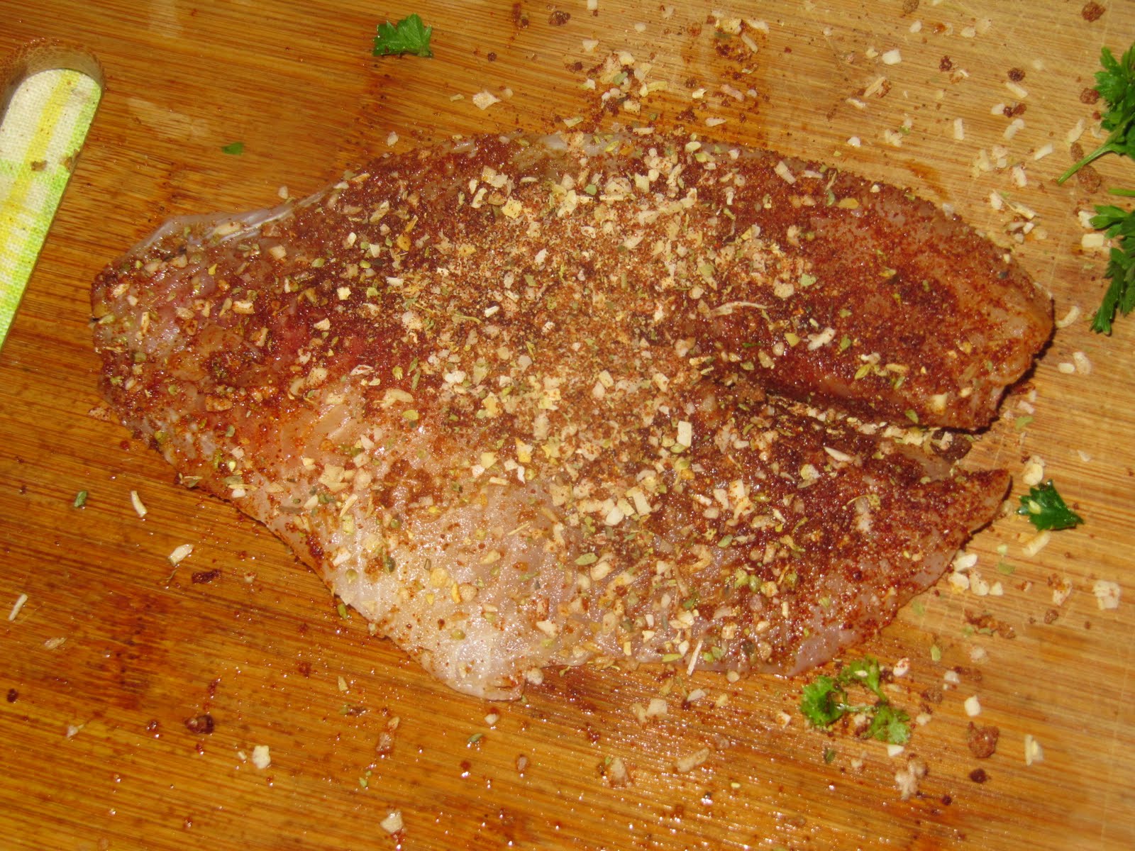 Cajun Catfish Crepe-کرپ ماهی با ادویه کیجن