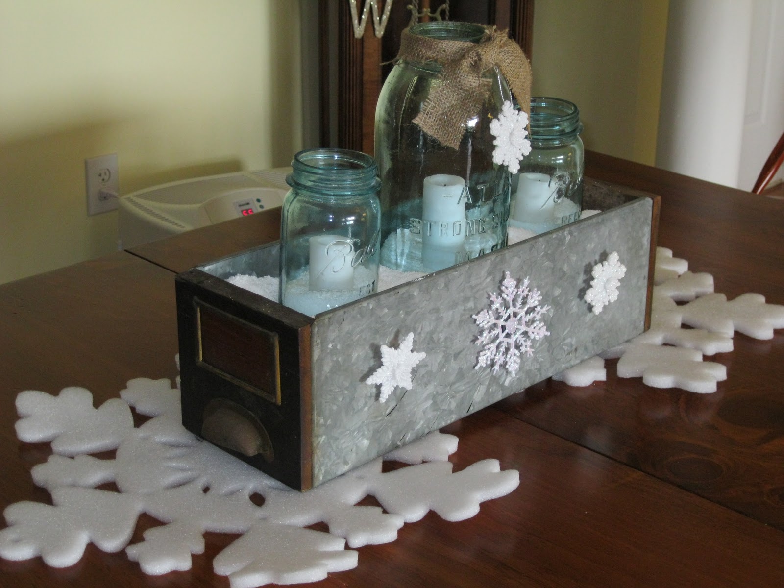 LIFE IN THE 209: Snowy centerpiece for January