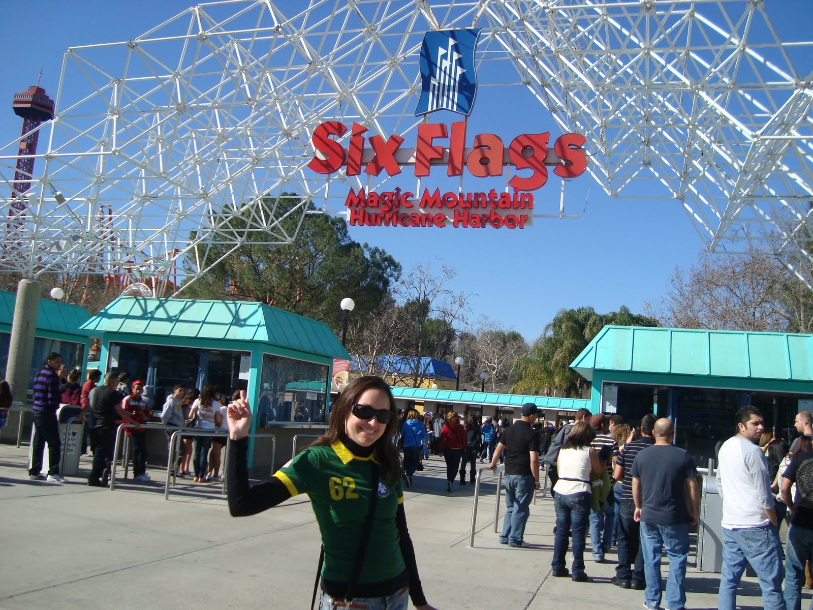 Our Road Trip - Costa Oeste EUA: Dia 13 - Six Flags Magic Mountain Los ...