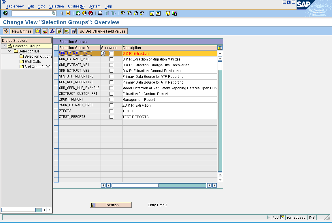 SAP : Knowledge Sharing Site: Data Extraction From SAP R/3 to SAP BW