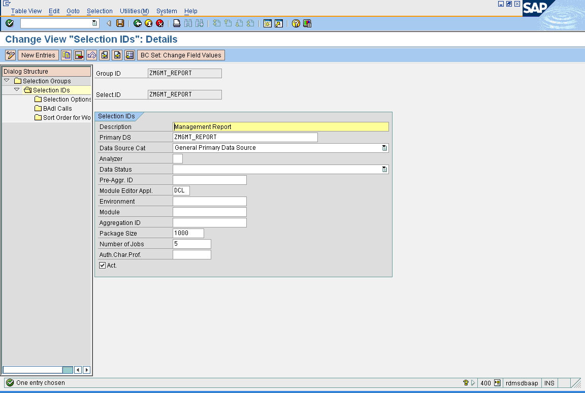 SAP : Knowledge Sharing Site: Data Extraction From SAP R/3 to SAP BW