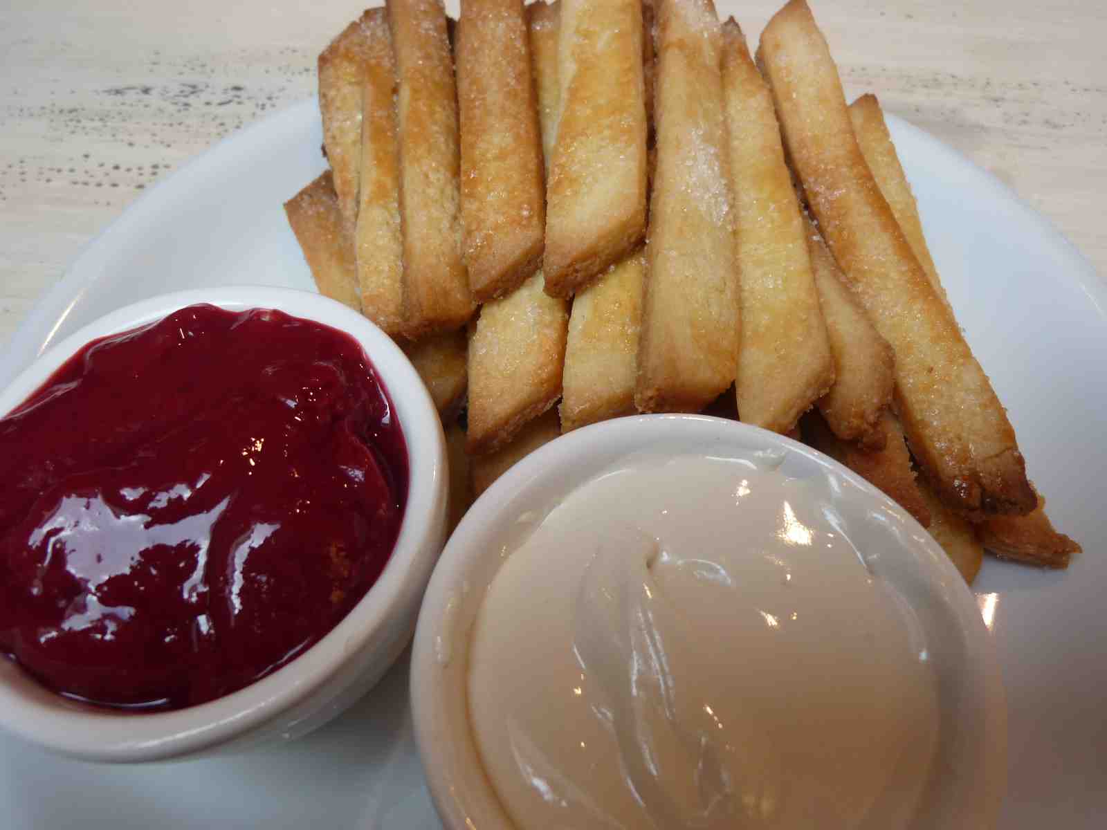 April Fool's French Fries Cookies With Raspberry "Ketchup" and "Mayo ...