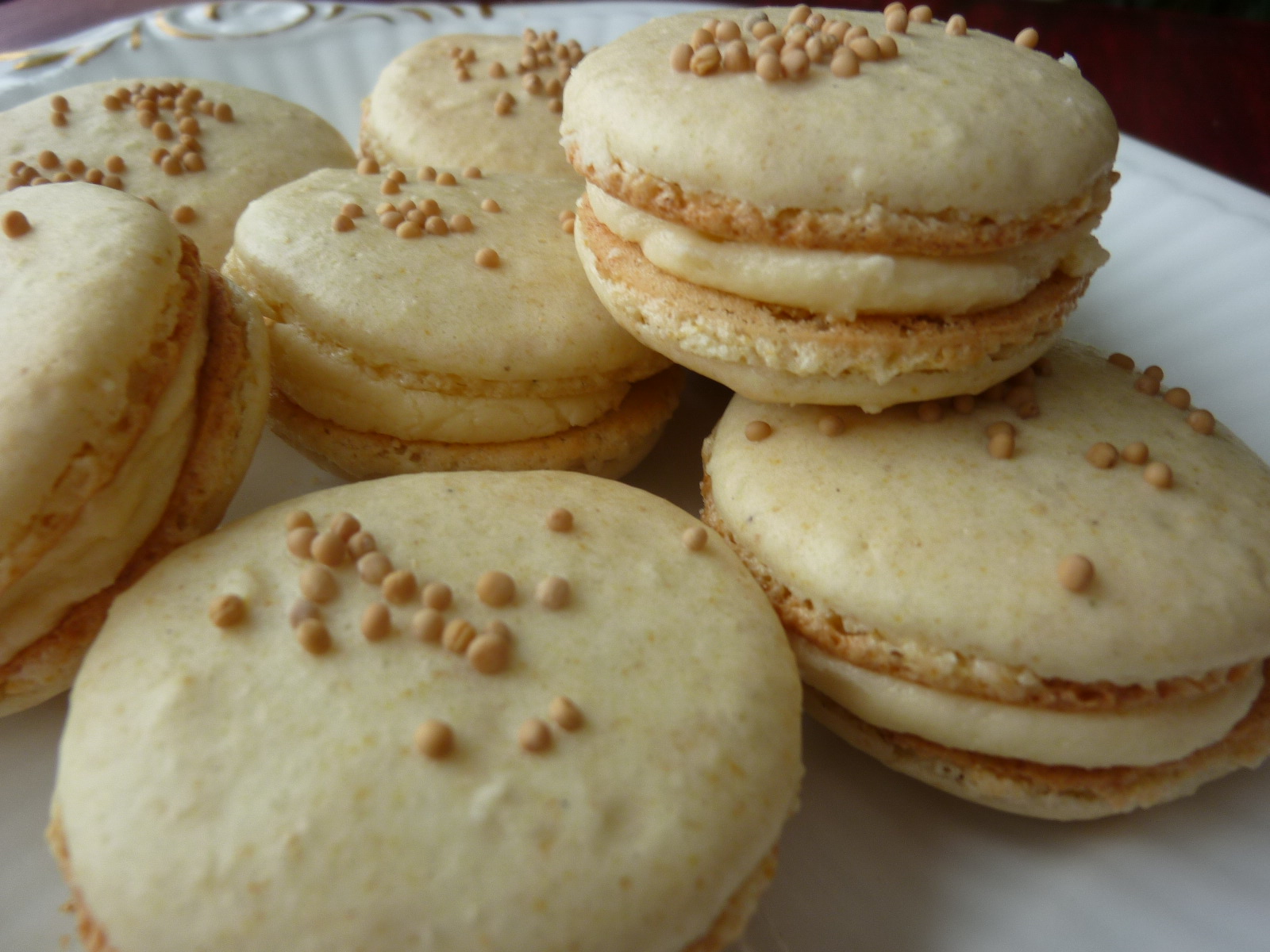 Honey Mustard Macarons - A MacTweets Challenge – Diary of a Mad Hausfrau