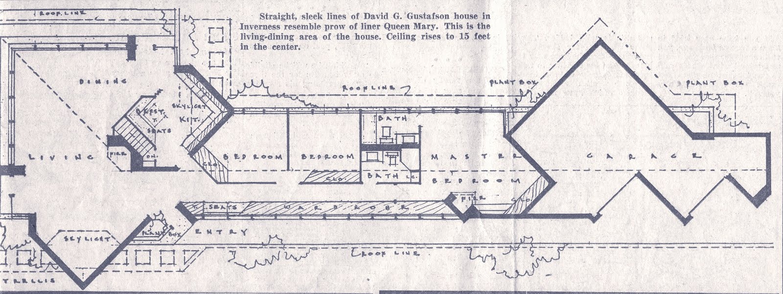 Don Erickson, Architect: "Ocean Liner" House Makes Chicago Daily News