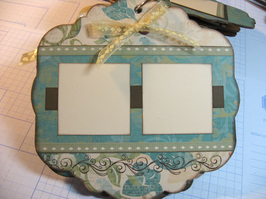 Veranda Mini Album Instructions