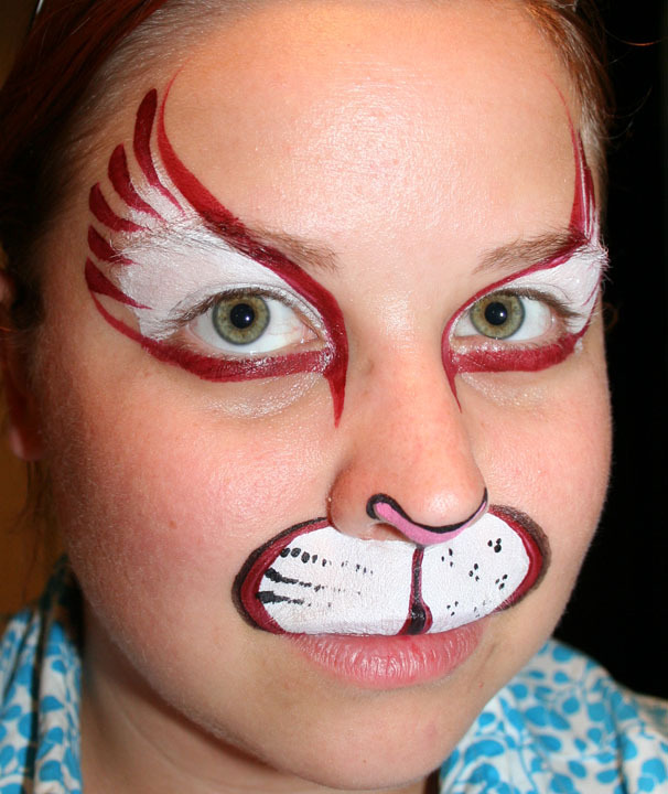 Maquillaje de gato fácil paso a paso ~ lodijoella