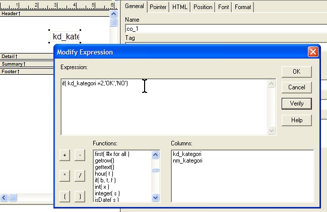 Powerbuilder World: Modify Compute Field Expression in Powerbuilder