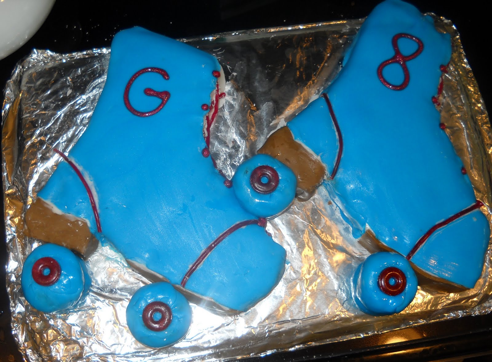 The Wright Stuff: Roller Skate Cake