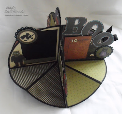 Crafting with Class: Halloween Circle Flip Book