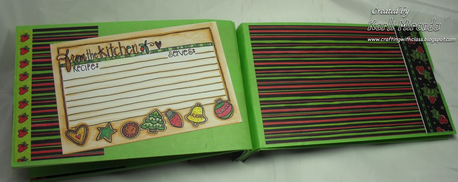 Crafting with Class: Paper Bag Recipe Book