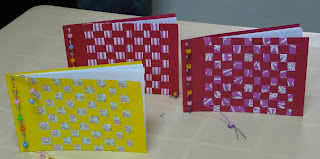 I love crafts: May 12: woven note books