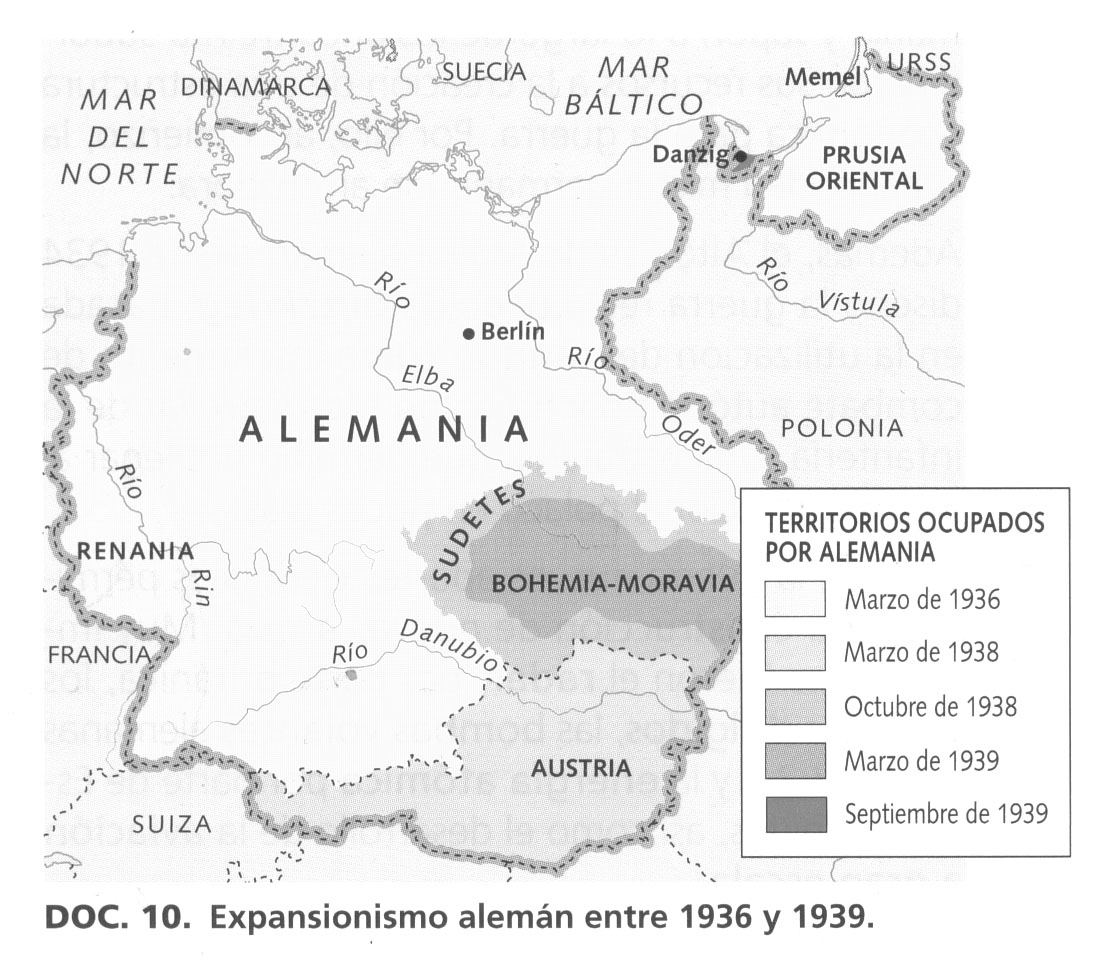 Hª del Mundo Contemporáneo: La IIª Guerra Mundial