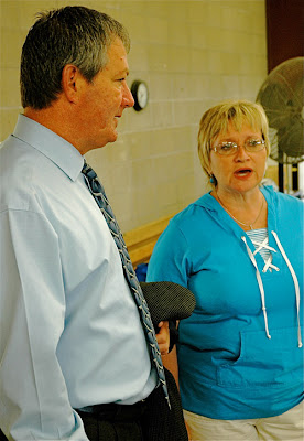 Madison, Indiana: Mayor Armstrong speaks at Sandstone Industries