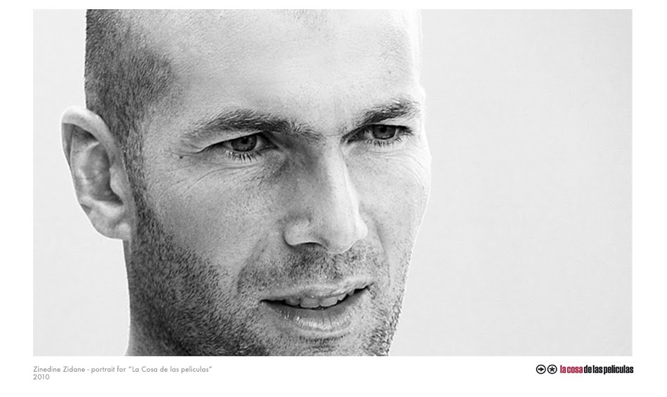 vincent urbani photographer: Zinedine Zidane portraits