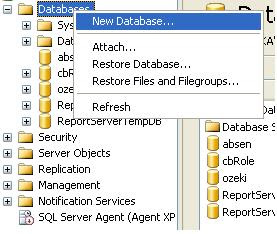 Farika Maharani: Membuat Database Sederhana dengan Microsoft SQL Server 2005